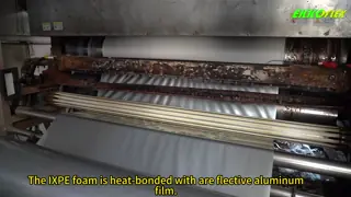 The production process of foam camping sleeping pad