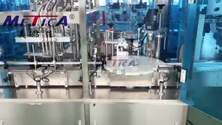Auto Syrup Oral Liquid Filling Capping Machine