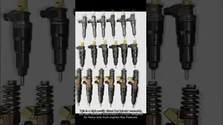 Longqin E9300 fuel injector Diesel Fuel Injector Assembly 3530/3300/3771/1020 for Heavy Duty Truck