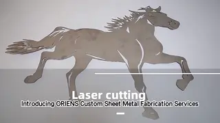 Custom Sheet Metal Fabrication Services Including Stamping Laser Cutting Welding Bending Brass Alumi