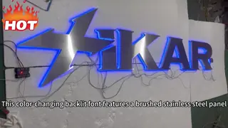 Custom LED Channel Letters