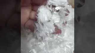 4D×6MM Anti-Aging Polyester Chopped Fiber, Reinforcing Fiber for Construction & Filter Material