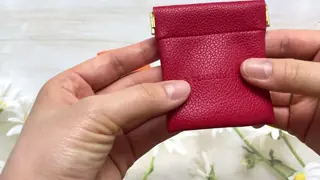 custom pu leather magnet pouch