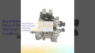 Yoongshing Diesel Pump 0445025116 Excavator