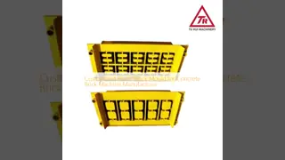Custom Concrete Brick Moulds OEM