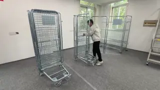warehouse roll cage