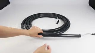 D25 Black Neon Flex Light