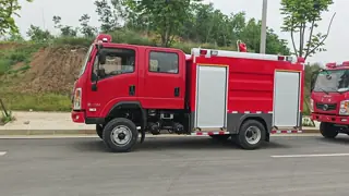 4000 liters Water Fire Truck