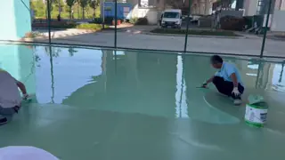 Silicone PU Sports Court Installation | Durable Anti-Slip Basketball Court Flooring
