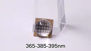 See Why Choose 100W Array 1616 UVA 365nm 395nm 405nm UV LED Chip For Curing