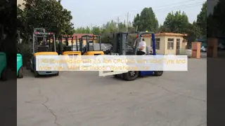 2.5 Ton LPG Forklift Wide View Mast