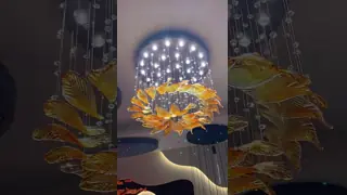 Nordic Simple Light French Living Room Bedroom Ceiling Light Modern Cream Creative Personality Lotus