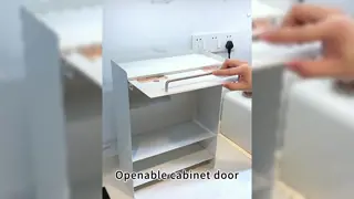 Black Steel Storage Shelf Organizer