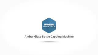 Automatic Amber Glass Bottle Capping Machine with Servo Torque Control
