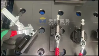 Disc horizontal quick clamp, square disc vertical quick clamp