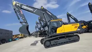 Heavy Duty 35Ton Crawler Excavator HX340HD: 1.44m³ Rock Bucket for Quarry Loading