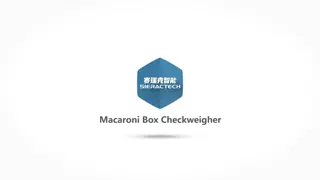 Automatic Carton Weight Inspection System for Macaroni and Pasta Packaging Lines