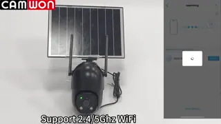 Testing 8MP Video Quality and Bluetooth Pairing on Dual-Band Solar Camera