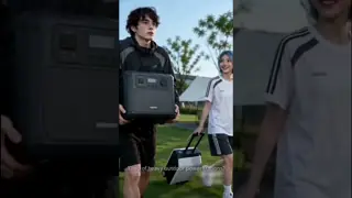 Mobile Wheeled EV Charging Power Bank | 220V Outdoor Backup Power Supply