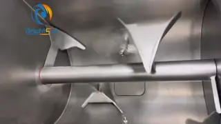 BSPS Plough share Mixer Horizontal Dry Powder Mixing Machine for fertilizer plough mixer