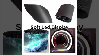 Curved LED screen