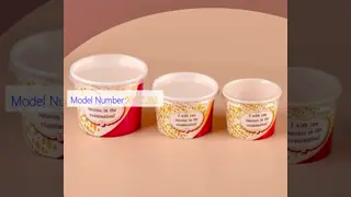 Square Kraft Paper Bowls For Takeaway & Desserts