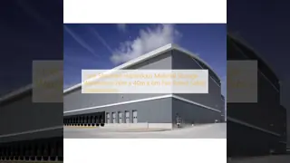 Fire Rated Hazmat Warehouse 800sqm Safe Storage