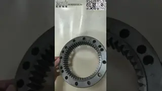EX60-1 Excavator Swing 1 Stage Internal Ring Gear Steel 2024937 for Machinery Repair