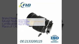 Mercedes E Class W213 Rear Air Spring Replacement