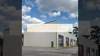 Grain Storage Building 18x40x5m Ventilated Steel Frame