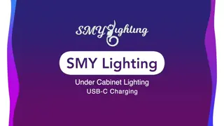 Dimmable Under Cabinet Lighting