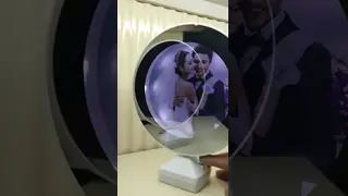 Custom Photo Clock Mirror Frame DIY Gifts