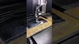 2mm automotive rearview mirror glass laser cutting