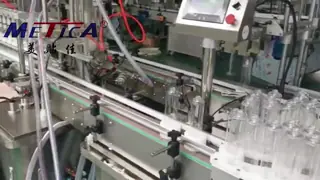 Perfume Filling Crimping Collar Capping Labeling Line
