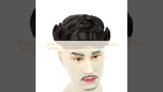 Mens Hair Toupee Natural Look 7x9