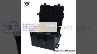 High Quality 200M High Power GPS WIFI Cell Phone Signal VIP Protection Security Backpack Jammer