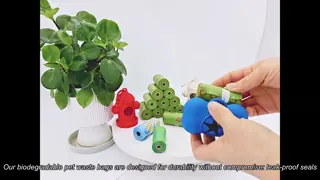 Certified Compostable Pet Waste Bags | Eco-Friendly Wholesale Manufacturer