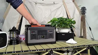 Outdoor mobile energy storage power supply 500W