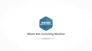 Automatic Blister Box Cartoning Machine with Servo Feeding