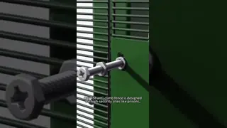 Heavy Duty 358 Anti Climb Fence Installation & Feature Show