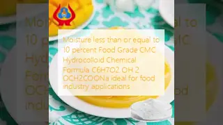Food Grade CMC Stabilizer 10% Moisture
