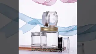 Glass jars
