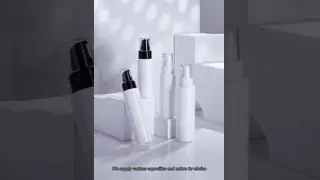 White plastic bottle