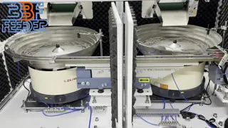 High Precision Dual-channel Long Springs Vibratory Bowl Feeder with Storage Hopper