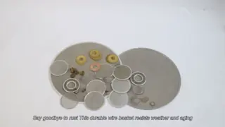 Custom Size Metal Filter Screens for Industrial Use