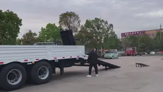 FAW JK6 6x4 320HP 8T Folding Boom Crane Truck