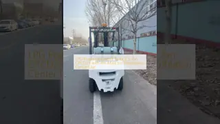 . Ton LPG Forklift m Mast