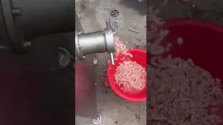 Operation video of model 120 meat grinder