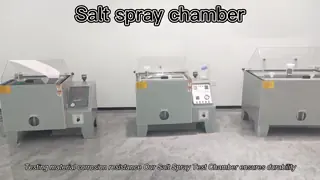 Balcony guardrail salt spray chambers: weather and rust resistance test