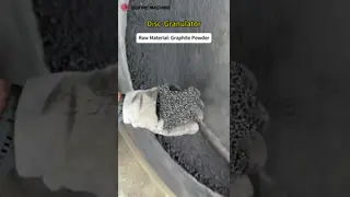 Disc Granulator for High Viscosity Graphite Powder